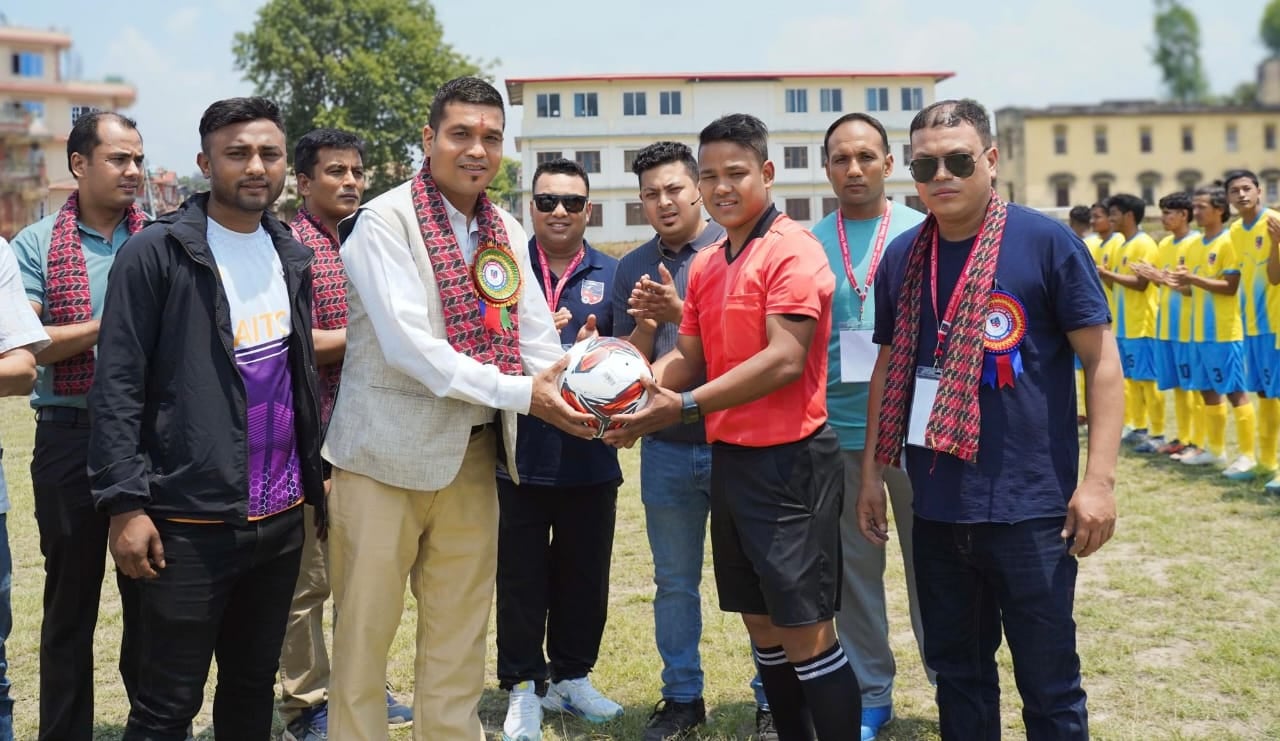 भक्तपुर जिल्ला लिग फुटबल सुरु | Himal Times